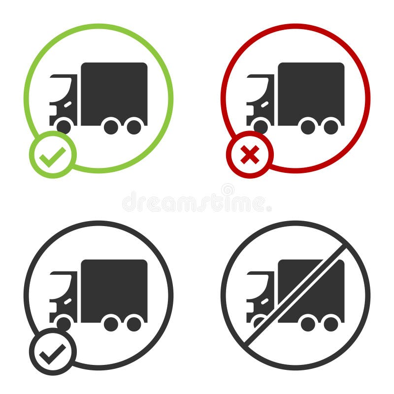 Circle Delivery Icon Van Stock Illustrations – 1,553 Circle Delivery ...