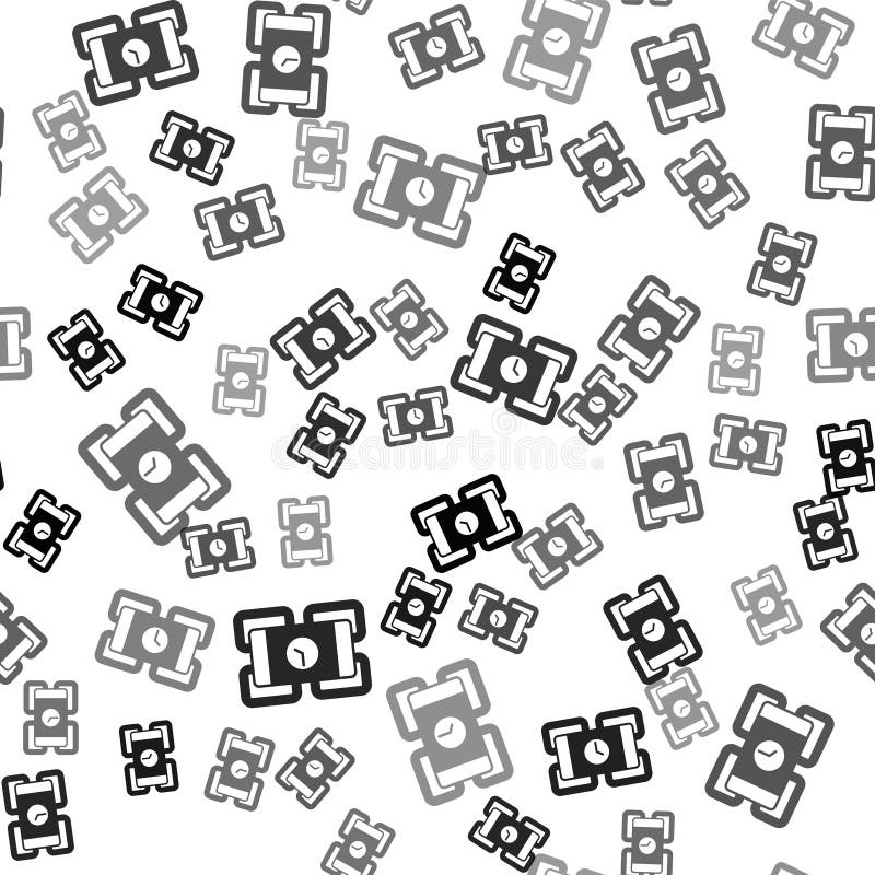 Seamless Ticking Pattern Black White Stock Illustrations – 156 Seamless ...