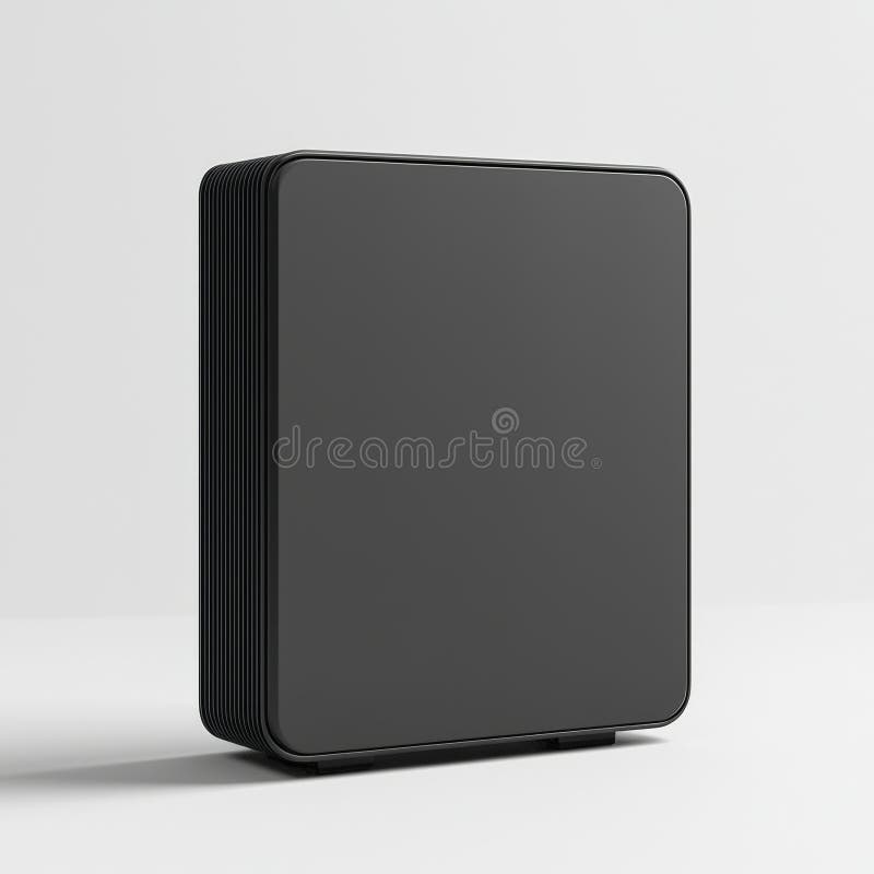 Black Device stock illustration. Illustration of flat - 334828163