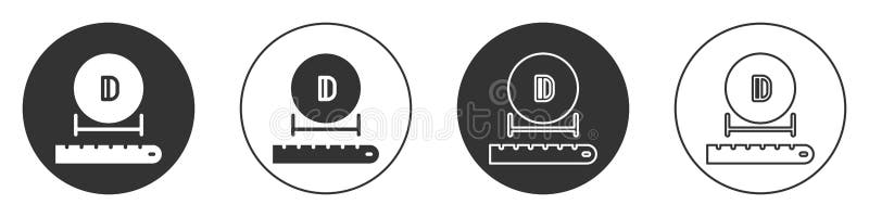 Diameter Icon Stock Illustrations – 2,931 Diameter Icon Stock ...