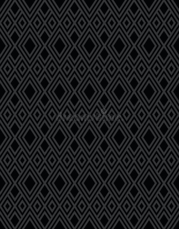 Black Diamond Pattern Background Stock Vector - Illustration of thick ...