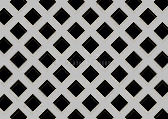 Black Diamond Shape Backgrounds. Pattern. Stock Illustration ...