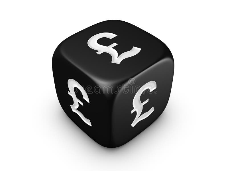 Black Dice With Pound Sign Picture. Image: 8182592