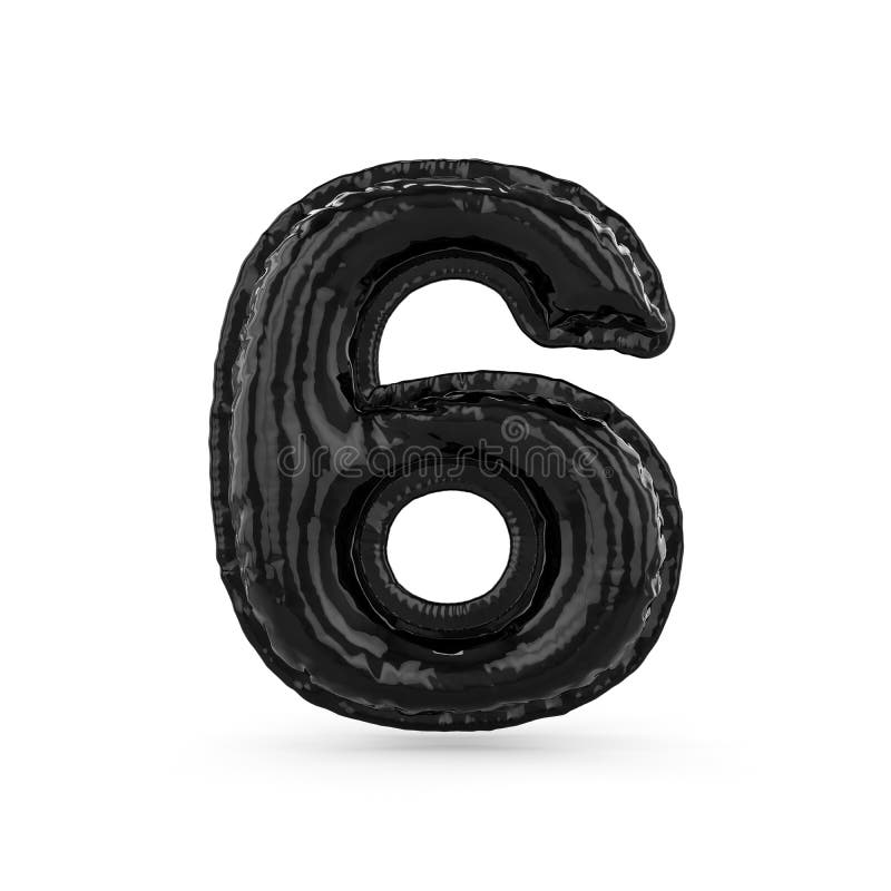 Digit Character Six Stock Illustrations – 1,489 Digit Character Six ...