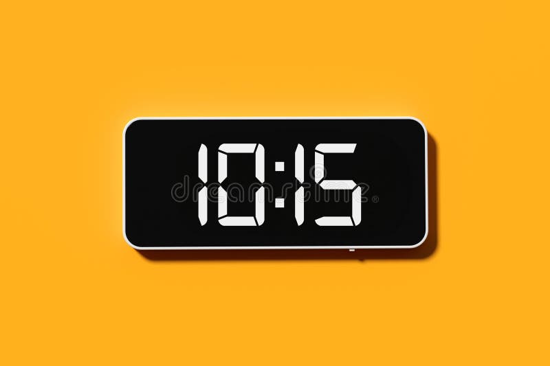 Colorful Digital Clock Showing 10 Stock Photos - Free & Royalty-Free ...