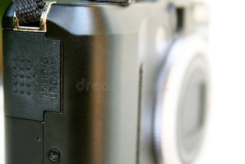 Black digital camera stock photo. Image of equipment - 79182758