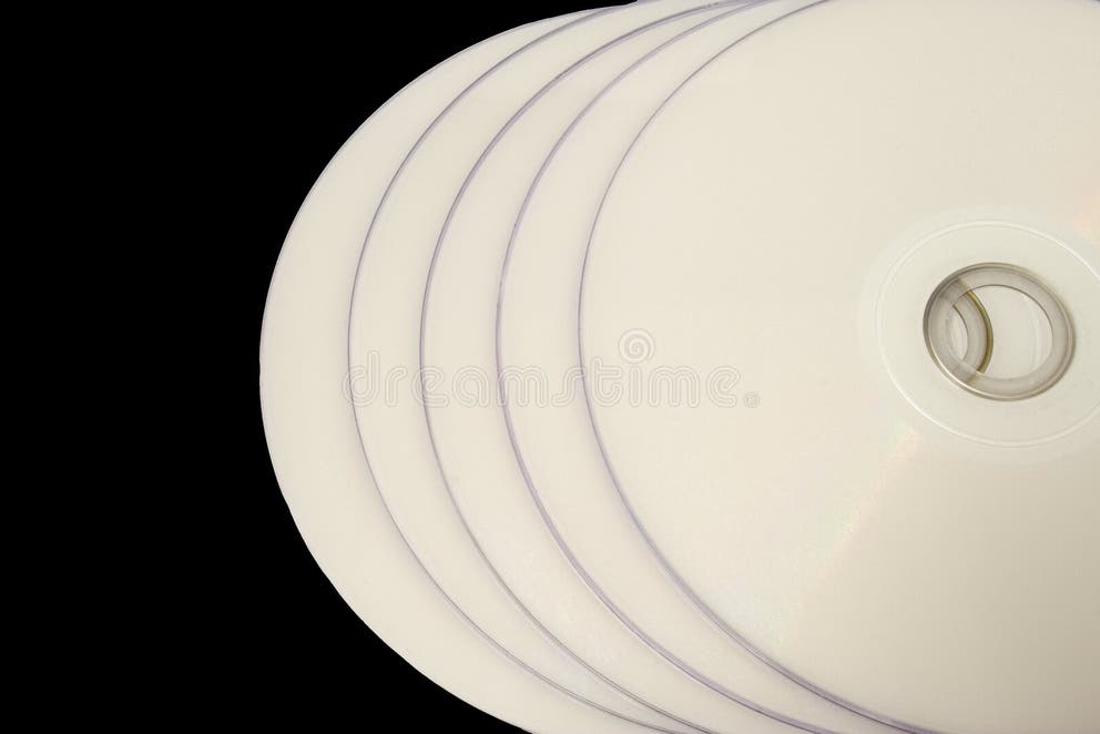 Black Discs stock image. Image of music, compact, duplication - 1226935