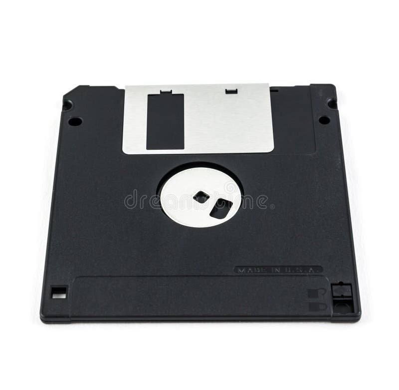 Black 3 1/2 diskette stock photo. Image of background - 4523136