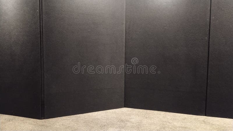 Black Display Panel Board with the Light Stock Image - Image of design ...