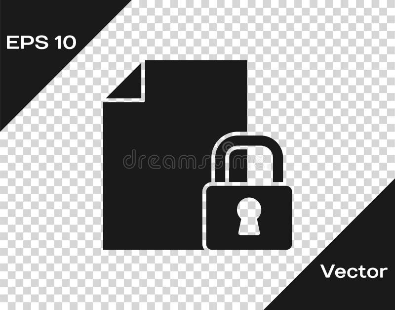 Security Lock Icon Transparent Stock Illustrations – 4,881 Security ...