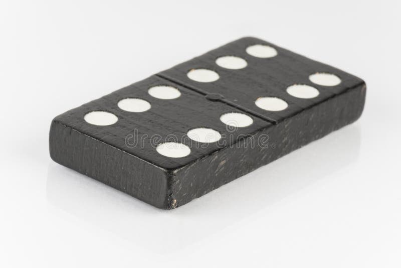 Black Domino bricks stock photo. Image of concatenate - 68884344