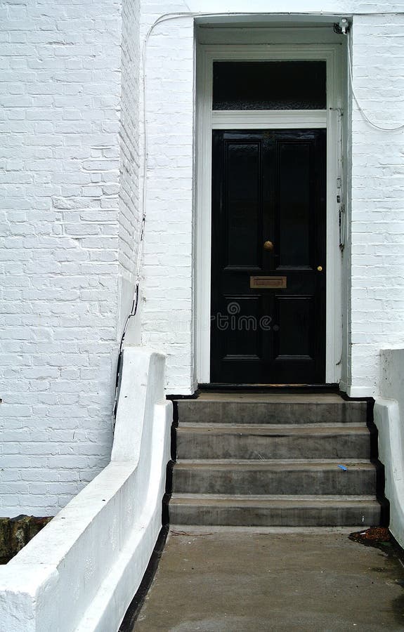 Facade of Building with Blind Arch Stock Image - Image of cement ...