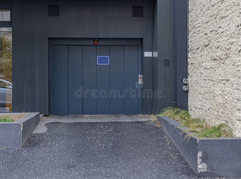 Car Garage Elevator stock image. Image of europe, closed - 262831703
