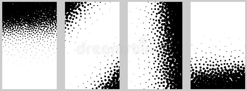 Black Dot Matrix Fade stock vector. Illustration of decor - 309656709