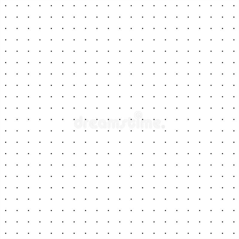 The Black Dot is a Square. Used in the Work As a Design Draft Stock ...