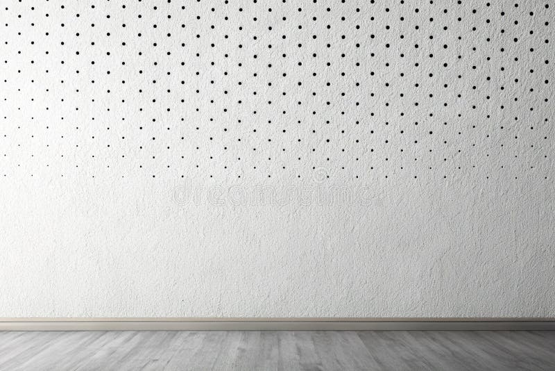 Black Dots Plain Background Design Stock Illustration - Illustration of ...