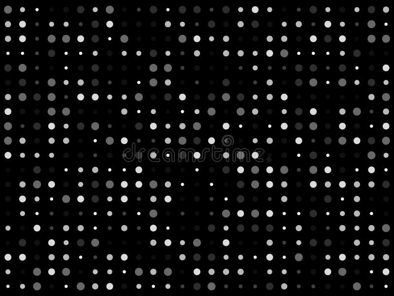 Black Dots stock illustration. Illustration of dots, retro - 44525511