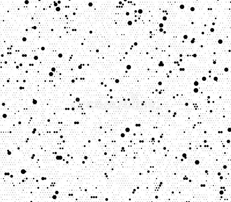Black Dotted Overlaying Background Stock Illustration - Illustration of ...