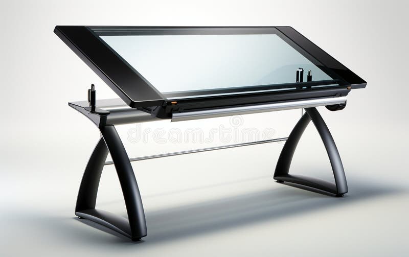 Drafting Table Architectural Drafter Color Icon Vector Illustration ...