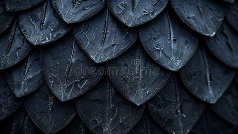 Black Dragon Scale Pattern Close-up - Luxury Background Texture for ...