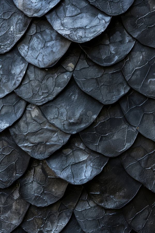 Dragon Scales Wallpaper Black Dragon Scale Fabric