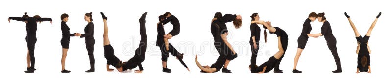 Thursday black stamp stock illustration. Illustration of white - 98305281