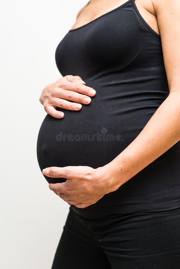 Belly 9 Months Pregnant Woman Stock Images Download 4 932 Royalty