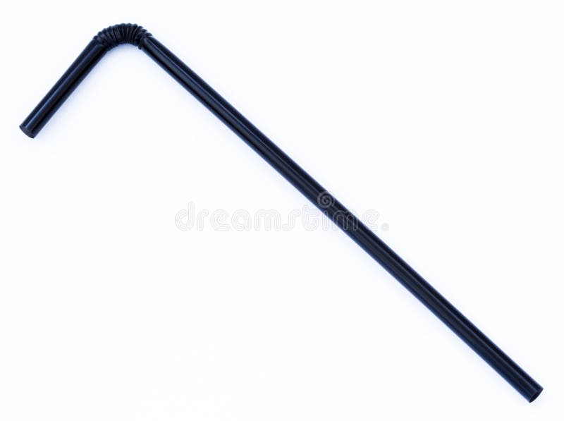 Black Drinking Straw stock image. Image of straw, shot - 29954647
