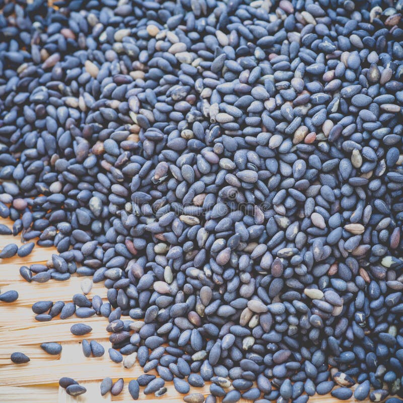 Black dry sesame seed stock image. Image of dried, seasoning - 52296739