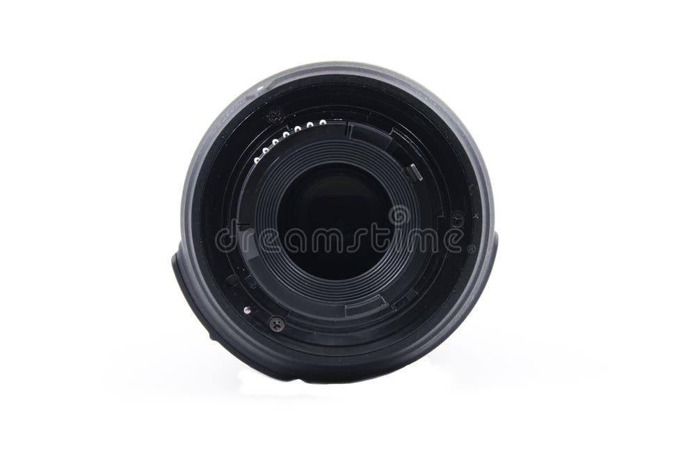Black dslr lens mount stock image. Image of shooting - 32372705