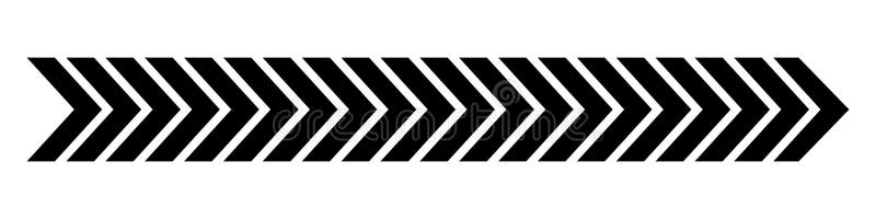 Black Dynamic Arrow Symbol. Modern Arrow Icon Stock Vector ...