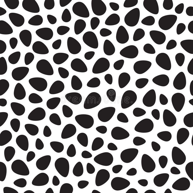 Black Vector Eggs Seamless Pattern Stock Vector - Illustration of ...