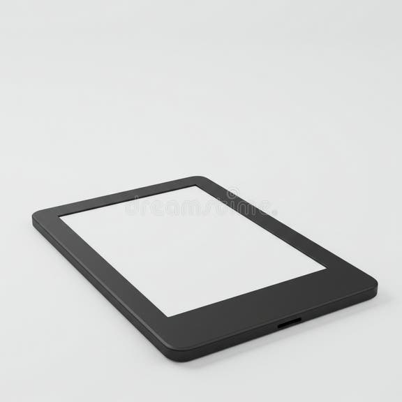 A Black Electronic Tablet with a Rectangular Shape and Sleek Design is ...