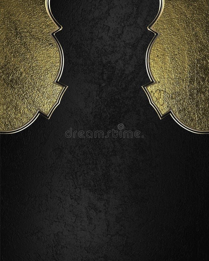 Black Element for Design. Template for Design. Copy Space for Ad ...