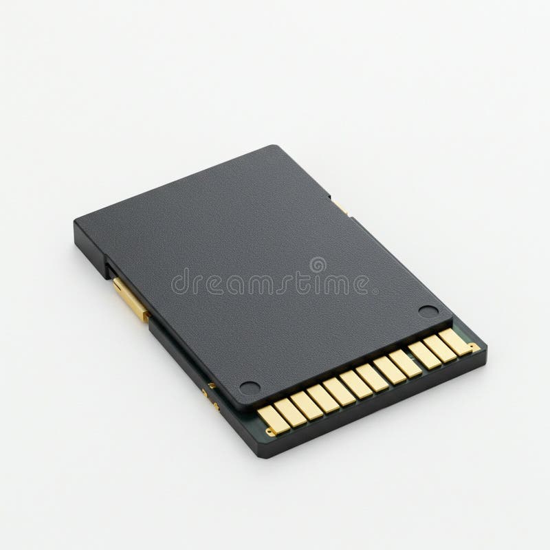 Black External Solid-state Drive (SSD) Featuring a Rectangular Shape ...
