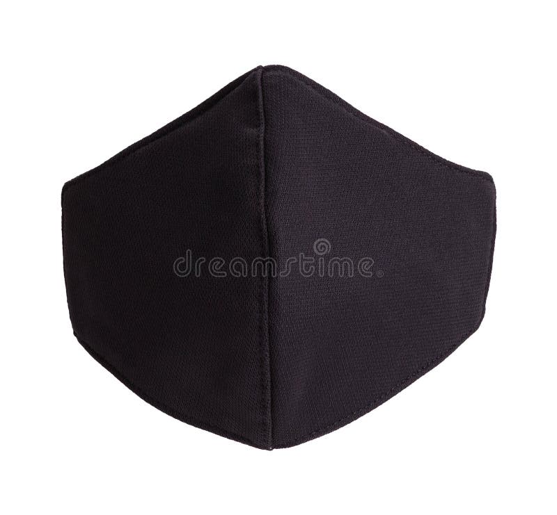 Black Fabric Mask stock image. Image of fabric, surgical - 309435423