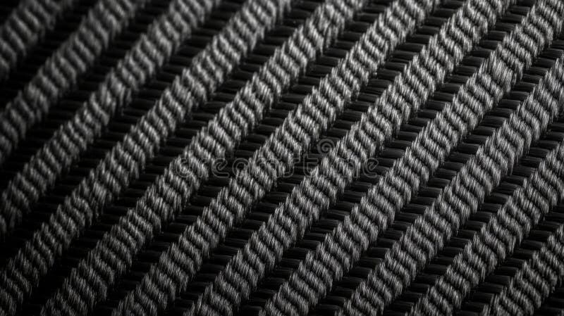 Black Fabric Texture Diagonal Weave Pattern Stock Illustration ...