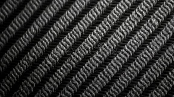 Black Fabric Texture Diagonal Weave Pattern Stock Illustration ...