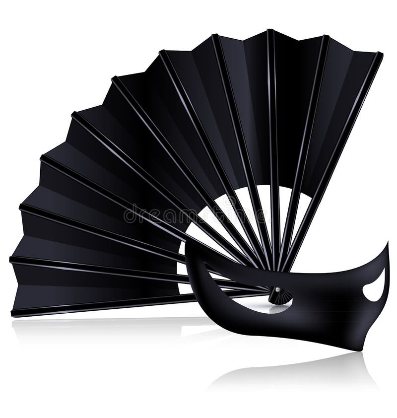 Black fan stock image. Image of typical, carnival, folk - 29191911