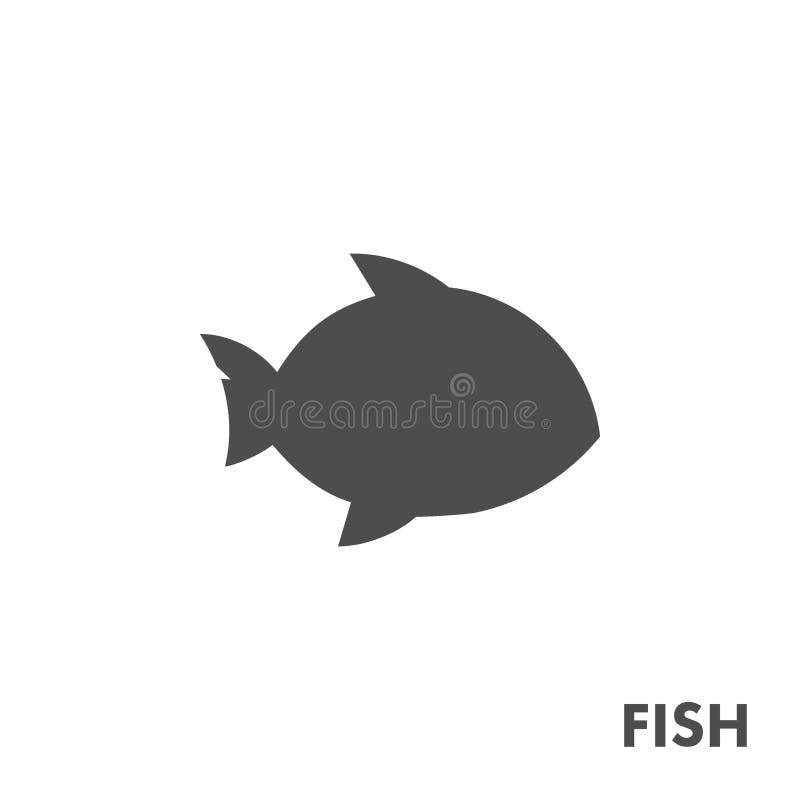 Figure Fish Painted in Graphic Style Points and L Stock Vector ...