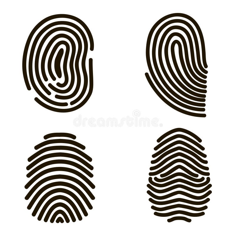 Fingerprints Loop Stock Illustrations – 44 Fingerprints Loop Stock ...