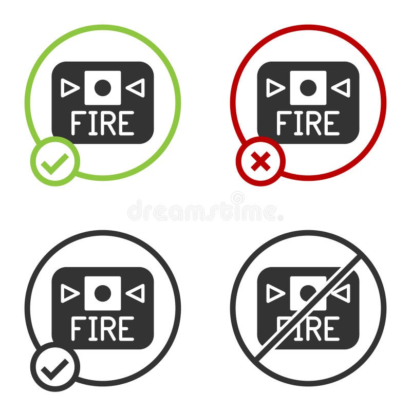 Fire Alarm Pull Symbol Stock Illustrations – 495 Fire Alarm Pull Symbol ...