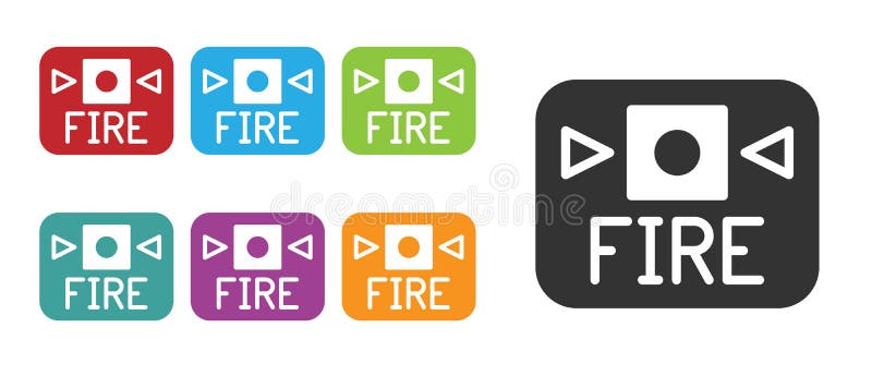 Fire Pull Alarm Stock Illustrations – 633 Fire Pull Alarm Stock ...