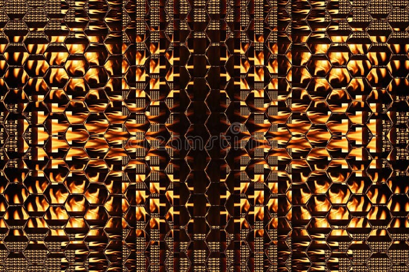 Black Fire Background Abstract Shapes and Blurs Stock Image - Image of ...