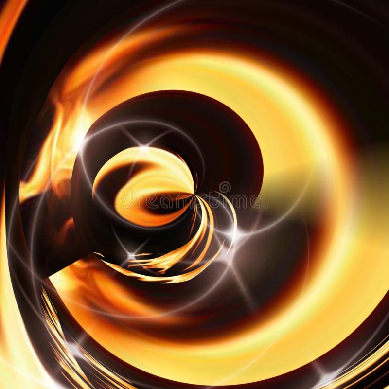 Black Fire Background Abstract Shapes and Blurs Stock Illustration ...