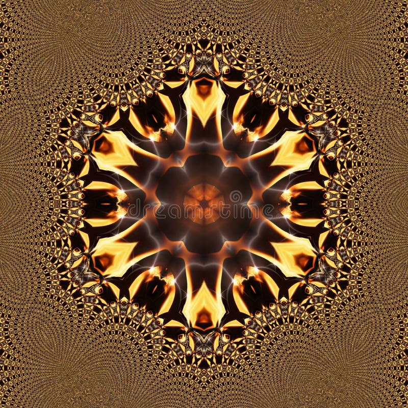 Black Fire Background Abstract Shapes and Blurs Stock Illustration ...