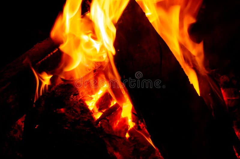 Black Fire in the Darkness, the Deep and Mysterious Heat Emanating from ...
