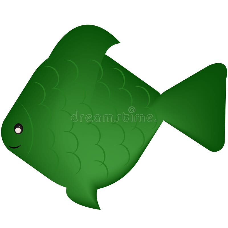 Black Fish, Sea Fish, Freshwater Fish Stock Vector - Illustration of ...