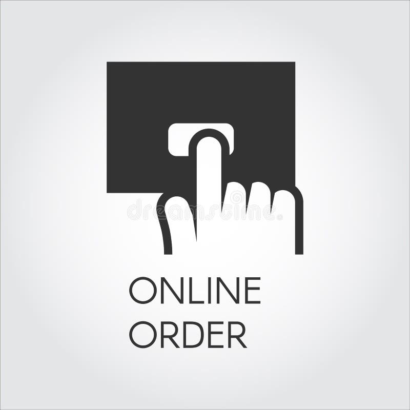 Order Button stock illustration. Illustration of buying - 295166