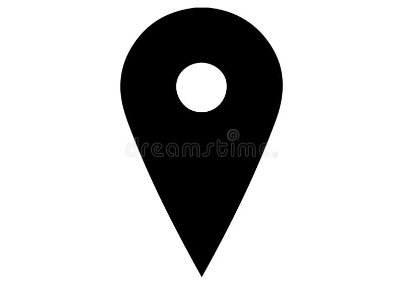 Map Icon Black White Stock Illustrations – 100,397 Map Icon Black White ...